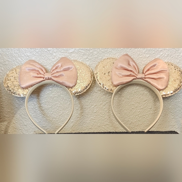 Accessories | Mouse Ears Headbands Sequin Mouse Ears Headband With Bow ...